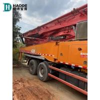 China SANY M49 Mercedes Truck Cement Mixer with 650L Water Tank and 10% Enhanced Pumping Efficiency for sale