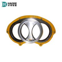 China Concrete Pump Spare Parts Wear Plate and Cutting Ring DN180 Tungsten Carbide for sale