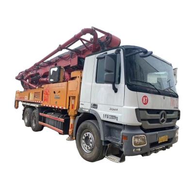 China HAODE Sany SYM5337THB 52m Boom Concrete Pump Truck with 180m³/h Capacity and 12MPa Pressure for sale