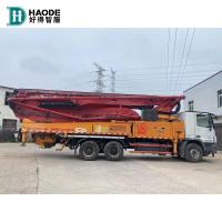 China HAODE Sany SYM5337THB 52m Boom Concrete Pump Truck with 180m³/h Capacity and 12MPa Pressure for sale