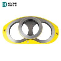 China Carbide Wear Plate and Cutting Ring for Concrete Pump DN100-DN260 Custom Sizes for sale