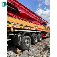 China SYM5538THB 660C-10 67M Zoomlion Concrete Boom Pump Truck 180 m³/h Capacity 53000 kg Weight for sale