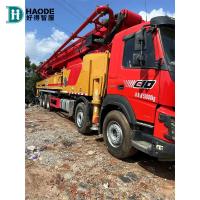 China SYM5538THB 660C-10 67M Zoomlion Concrete Boom Pump Truck 180 m³/h Capacity 53000 kg Weight for sale