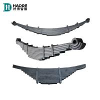 China Dump Truck Leaf Spring OEM Standard Size 80mm Width Heavy Duty Suspension Parts for sale