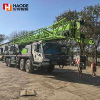 China Used Zoomlion 50 Ton Truck Crane with 25M Lifting Height | 8-Cylinder Diesel Engine | Telescopic Boom for sale