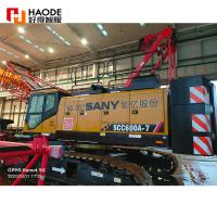 China SCC600 Crawler Crane 60 Ton Lifting Capacity with Sany Hydraulic Valve 37.5KW Power for sale