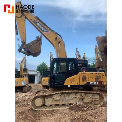 China Sany SY215 C 20-Ton Hydraulic Excavator with 0.93m³ Bucket Capacity and 118kW Engine - 2022 Model for sale