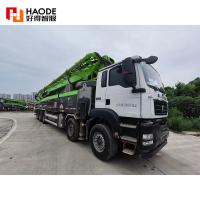 China Used Zoomlion ZLJ5550THBKF 70X-6RZ Concrete Pump Truck - 67m Boom, 180 m³/h Capacity, Petrol-Electric Hybrid for sale