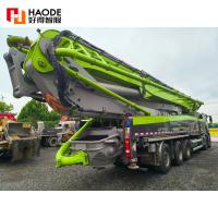 China Used Zoomlion ZLJ5550THBKF 70X-6RZ Concrete Pump Truck - 67m Boom, 180 m³/h Capacity, Petrol-Electric Hybrid for sale