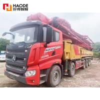 China SANY 65m Concrete Boom Pump Truck 54000kg with 180 m³/h Capacity and Country VII Emission Standards for sale