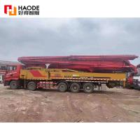 China SANY 65m Concrete Boom Pump Truck 54000kg with 180 m³/h Capacity and Country VII Emission Standards for sale