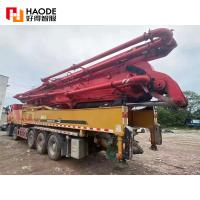 China SANY 65m Concrete Boom Pump Truck 54000kg with 180 m³/h Capacity and Country VII Emission Standards for sale