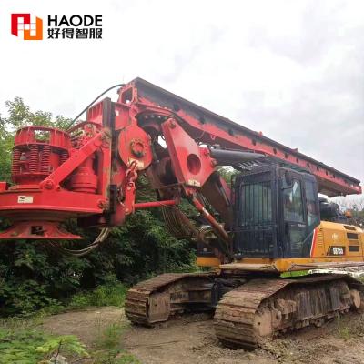 China Used SANY SR155 Rotary Drilling Rig 2020 Model - 1500mm Max Pile Diameter, 55m Depth Capacity for sale