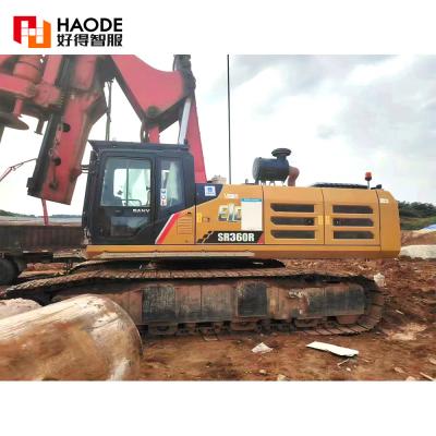 China 2021 SANY SR360E Rotary Drilling Rig - 4000 Operating Hours, 348KW Power, 1.1m³ Bucket Capacity for sale