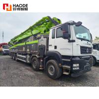 China ZOOMLION 67X-6RZ Concrete Pump Truck 67M Boom 5 Axles 11.3MPa Pressure 332kW Engine for sale
