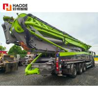 China ZOOMLION 67X-6RZ Concrete Pump Truck 67M Boom 5 Axles 11.3MPa Pressure 332kW Engine for sale