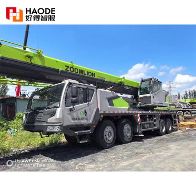 China Zoomlion ZTC550 55-Ton Telescopic Boom Truck Crane | 25M Lifting Height | 50,000kg Weight for sale