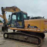 China Shantui SE215 Crawler Excavator 20,800kg Operating Weight with 0.9m³ Bucket Capacity and 124kW Engine for sale