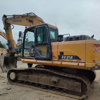 China Shantui SE215 Crawler Excavator 20,800kg Operating Weight with 0.9m³ Bucket Capacity and 124kW Engine for sale