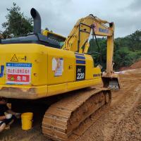 China Used Komatsu PC200-8 20 Ton Crawler Excavator with 0.8 m³ Bucket and 107 kW Power for sale