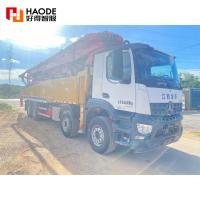 China 2019 Sany SYM5449THBE 560C-8A Concrete Pump Truck with 56m Boom and 180 m³/h Capacity on Benz Chassis for sale