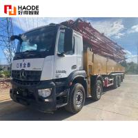 China 2019 Sany SYM5449THBE 560C-8A Concrete Pump Truck with 56m Boom and 180 m³/h Capacity on Benz Chassis for sale
