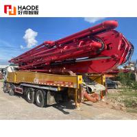 China 2019 Sany SYM5449THBE 560C-8A Concrete Pump Truck with 56m Boom and 180 m³/h Capacity on Benz Chassis for sale