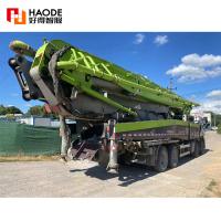 China Zoomlion 59m Concrete Pump Truck with Mercedes-Benz Chassis - 170 m³/h Capacity, 56m Boom Height for sale
