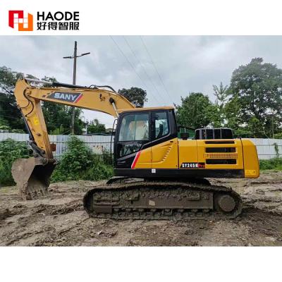 China 2022 Sany 235 Used Hydraulic Excavator 23,000KG Weight 129KW Power Crawler Machine for sale