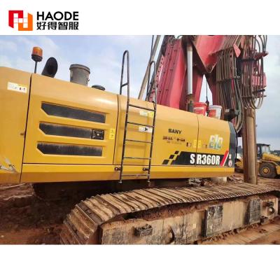 China 2021 SY360e Used Rotary Drilling Rig - 360 kN.m Torque, 2500mm Max Drilling Diameter, 100m Depth Capacity for sale