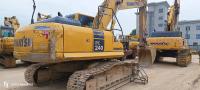 China Komatsu PC215-10 Medium Excavator 21,300kg Operating Weight 124kW Power CE Certified for sale