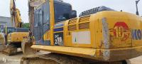China Komatsu PC215-10 Medium Excavator 21,300kg Operating Weight 124kW Power CE Certified for sale