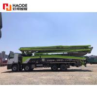China Nongjian 56m Concrete Pump Truck with 262 HP Engine and 23,698 kg Operating Weight for Construction Projects for sale