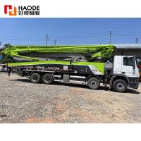 China Nongjian 56m Concrete Pump Truck with 262 HP Engine and 23,698 kg Operating Weight for Construction Projects for sale