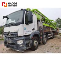 China 2020 Zoomlion 63m Concrete Pump Truck with OM470 LA5 Engine - 2000 Working Hours for sale