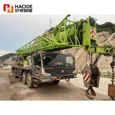 China Used ZOOMLION 300-Ton Wheel Crane | 55 Ton Capacity | 25M Lifting Height | Telescopic Boom Construction Equipment for sale