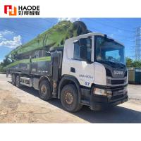 China 2020 Zoomlion ZLJ5280THBJE 40m Boom Pump Truck with 170 m³/h Capacity and 56m Vertical Reach for sale