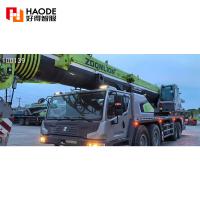 China Used Zoomlion 80h7 80-Ton Truck Crane with 63.8m Max Height and 2646kN.m Load Moment for sale