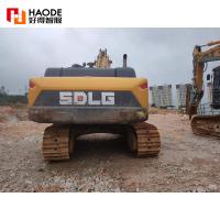 China SDLG E660FL 6.6 Ton Excavator with 38.3kW Engine and 0.21m³ Bucket Capacity for Garden Engineering for sale