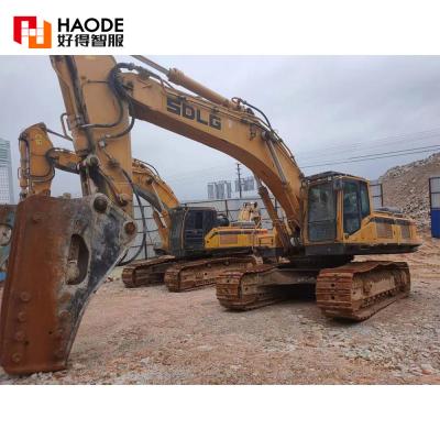 China SDLG E660FL 6.6 Ton Excavator with 38.3kW Engine and 0.21m³ Bucket Capacity for Garden Engineering for sale
