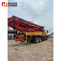 China SANYS SYM5449THBE 560C-8A Concrete Pump Truck with 56m Boom and 180 m³/h Capacity on Benz Chassis for sale