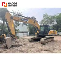 China Sany 245 24Ton Used Crawler Excavator 1.2m3 Bucket 147KW Digger for Construction for sale