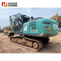 China Used Kobelco SK250 Crawler Excavator 26 Ton 1.2M³ Bucket 131KW Power 2018-2022 Model for sale