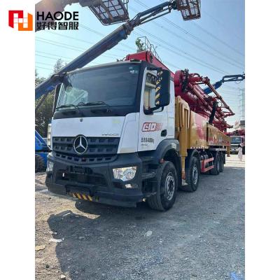 China Sany SYM5440THBV 62m Truck-Mounted Concrete Pump with 180 m³/h Capacity and VOLVO Chassis for sale