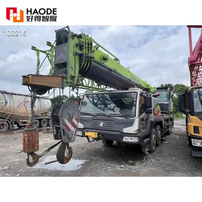 China 2020 Used Zoomlion 50H Mobile Truck Crane - 25 Ton Capacity, 35.4m Boom Height, 85 km/h Travel Speed for sale