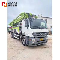 China Zoomlion 49m Concrete Mixer Pump Truck with 180m³/h Capacity and National VI Emission Standard for sale