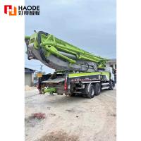 China Zoomlion 49m Concrete Mixer Pump Truck with 180m³/h Capacity and National VI Emission Standard for sale