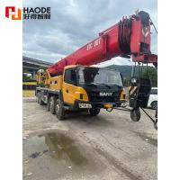 China 2023 SANY STC250E Used Truck Crane 25 Ton Capacity with 50m Boom and 31,700 KG Weight for sale