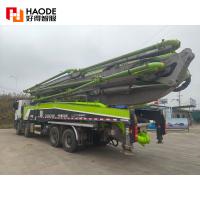 China Zoomlion ZLJ5430THBK 56m Concrete Placing Boom Pump - 180 m³/h Output, 9 MPa Pressure, 2013 Model for sale