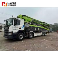 China Zoomlion Scania 63m 5-Axle Concrete Pump Truck | 331KW Diesel Engine | 180 m³/h Capacity for sale